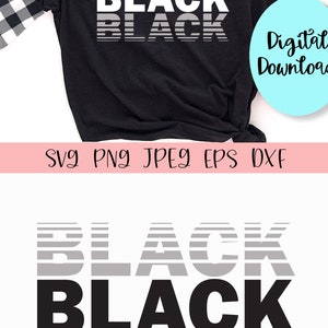 Black Shadow Svg, Melanin Svg, Black Woman Svg, Black Girl Svg, Melanin ...