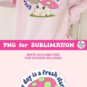 Every Day is A Fresh Start Png, Mental Health Matters, Floral Png ...