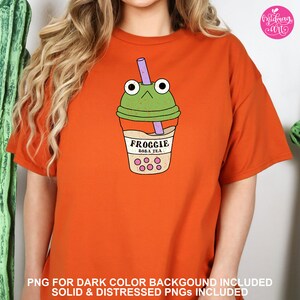 Froggie Boba Tea PNG, Trendy PNG Sticker Designs, Cute Froggie Png ...