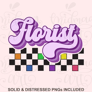 Florist Png Svg, Florist Flower Svg, Flower Svg, Shirt, Florist ...