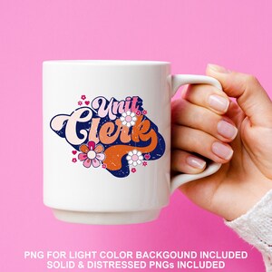 Unit Clerk PNG, Occupation Sublimation, Layered Clerk Design ...