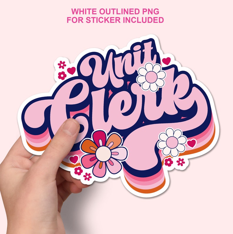 Unit Clerk PNG, Occupation Sublimation, Layered Clerk Design ...