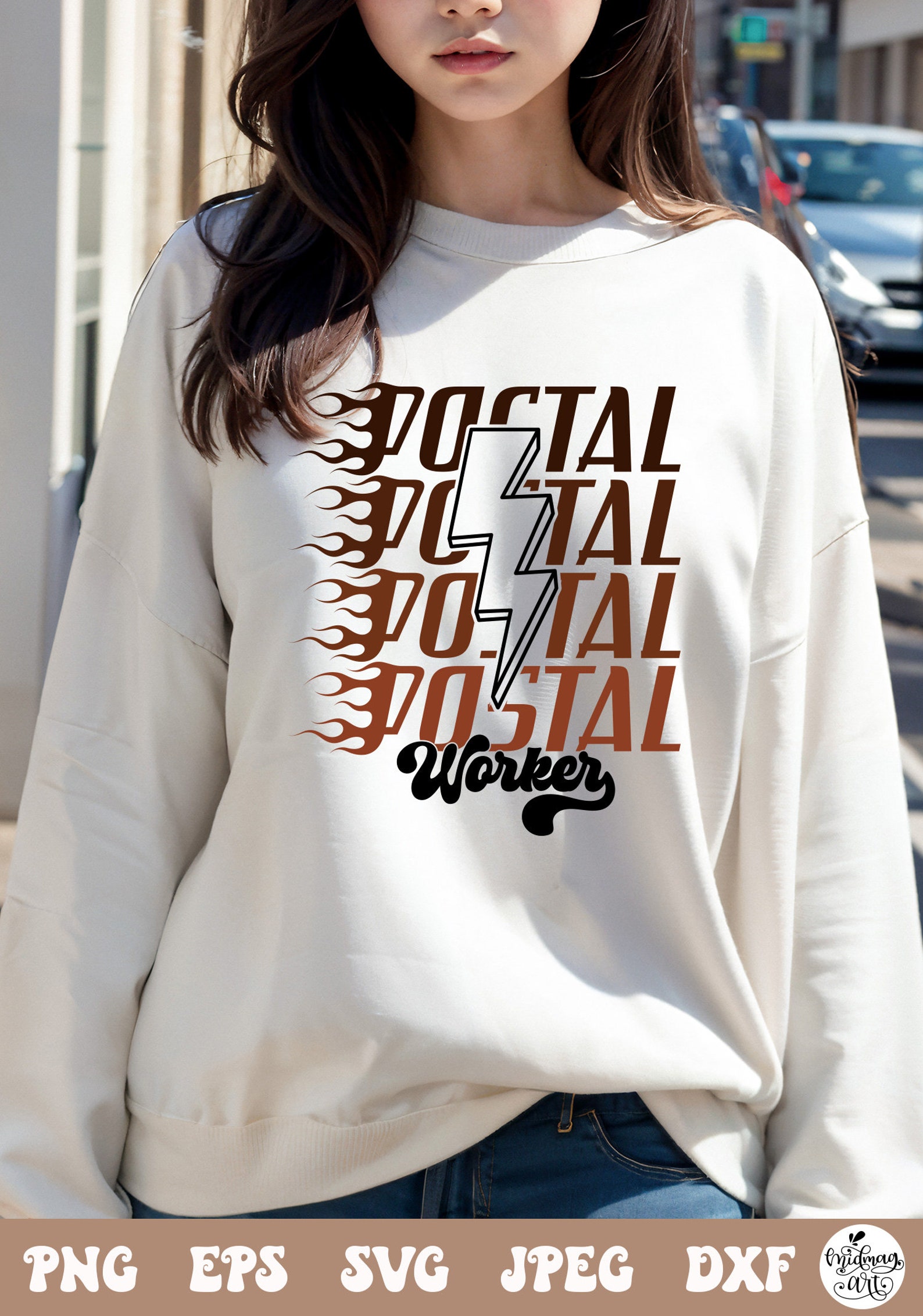 Postal Worker SVG PNG, Postal Service Svg, Post Office Svg, Postal Life ...