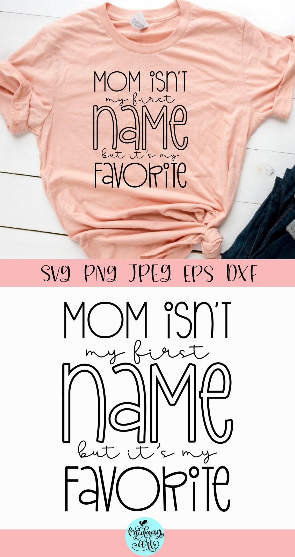 Mom Isn't My First Name Svg Funny Mom Svg Mom Life Svg - Etsy