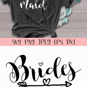 Bridesmaid Svg, Bridal Party Svg, Engagement Svg, Bridesmaid Svg ...