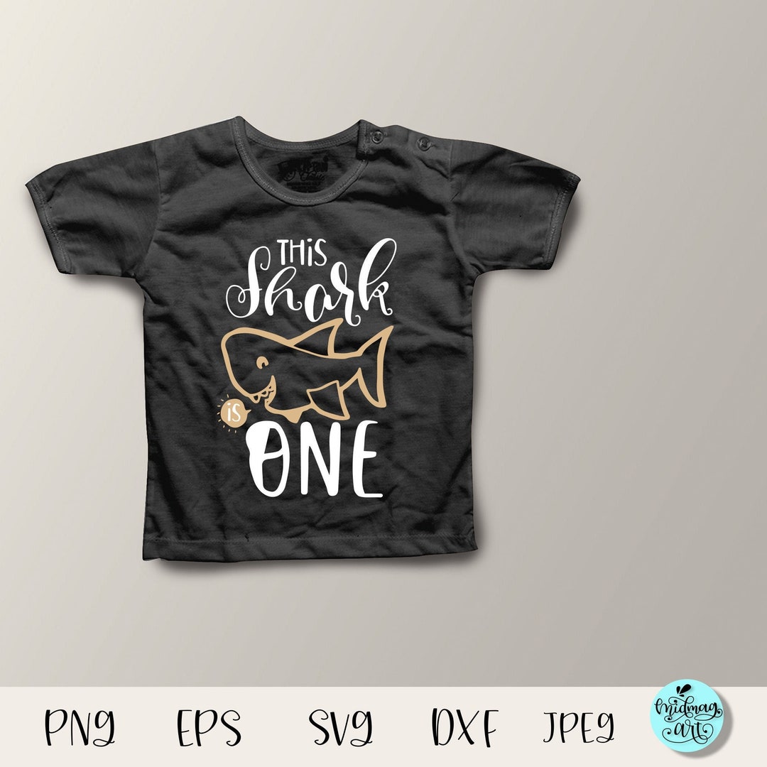 This Shark is One Svg, 1st Birthday Svg, Birthday Girl Svg, One Svg ...