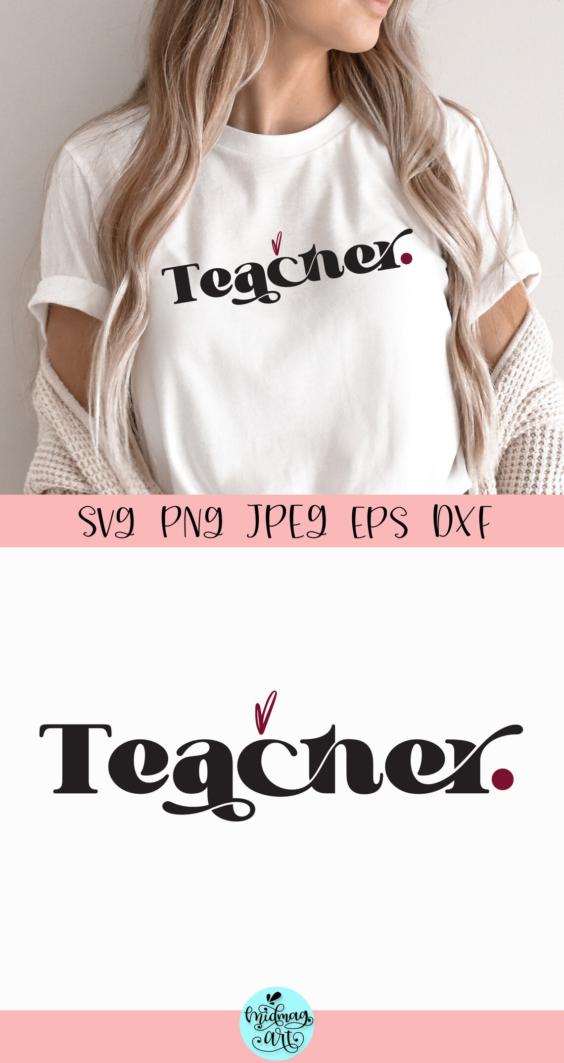 Teacher Svg Digital Download Cutting File Cameo File | Etsy