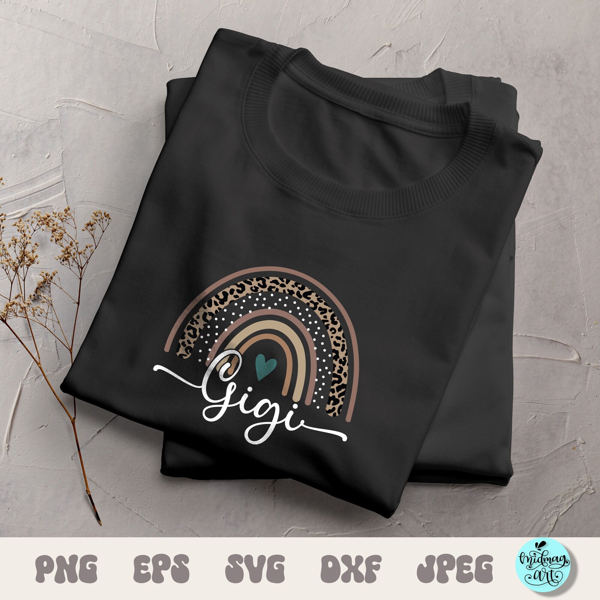 Gigi Rainbow Svg Gigi Png Gigi Sublimation Cricut Cut File - Etsy