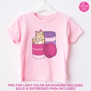 Antidepressant Png, Mental Health Matters, Cute Design for Shirts ...