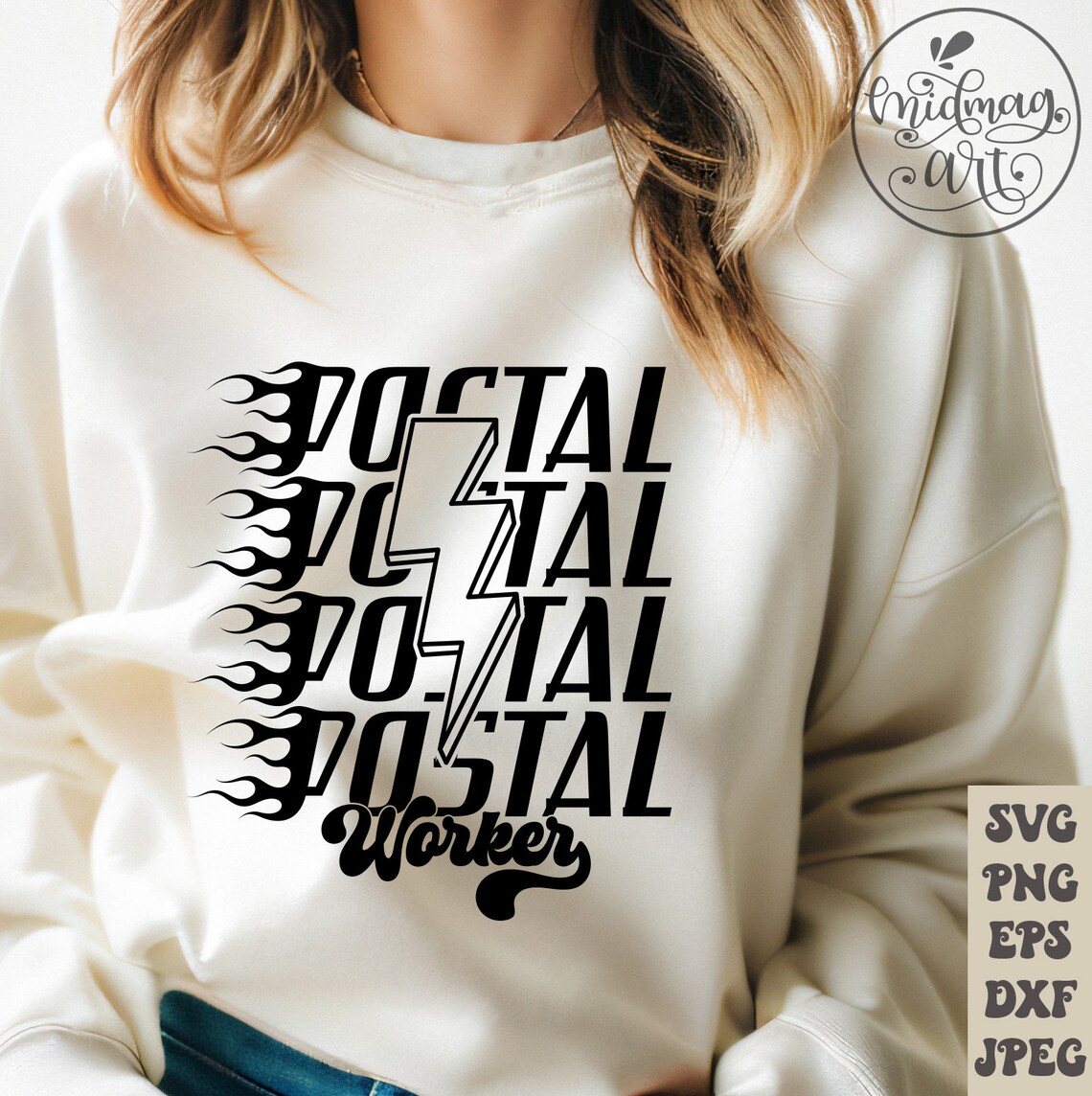 Postal Worker SVG PNG, Postal Service Svg, Post Office Svg, Postal Life ...