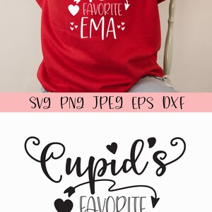 Cupid's Favorite EMA Svg, Nurse Svg, Love Svg, Sayings Svg, Dxf, Eps ...