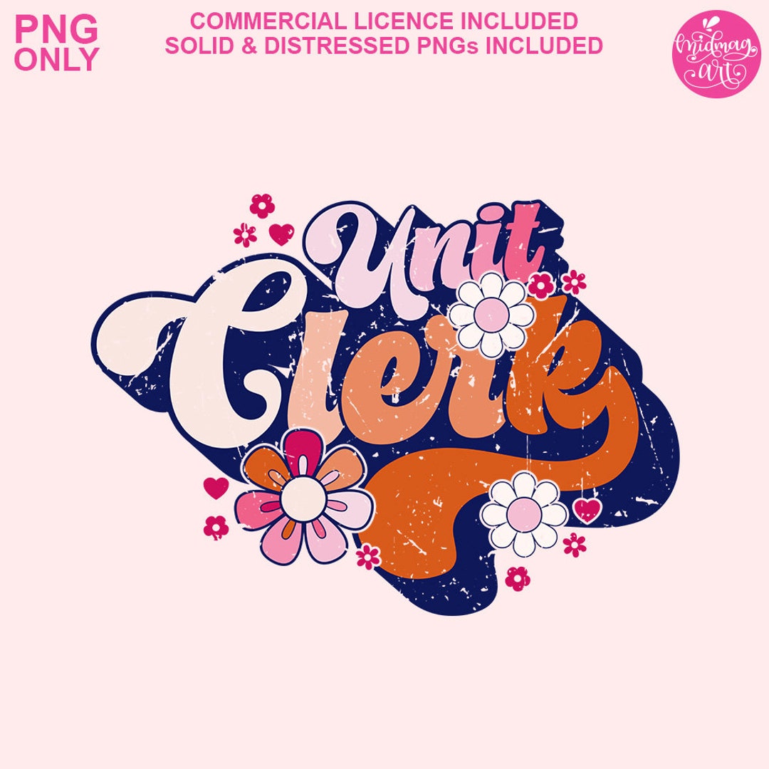 Unit Clerk PNG, Occupation Sublimation, Layered Clerk Design ...
