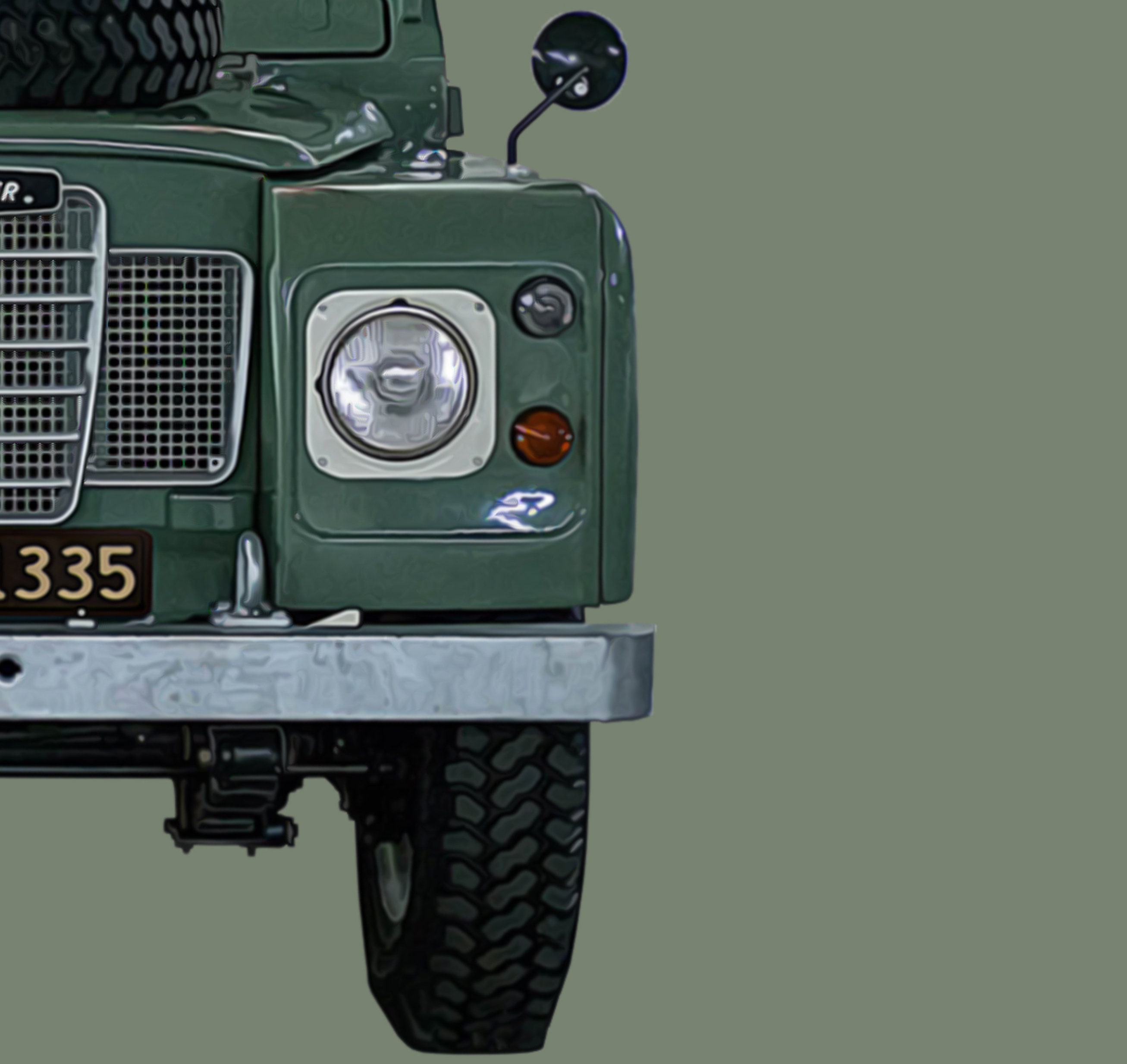 Land Rover Art Prints Classic Car Prints Poster Home | Etsy