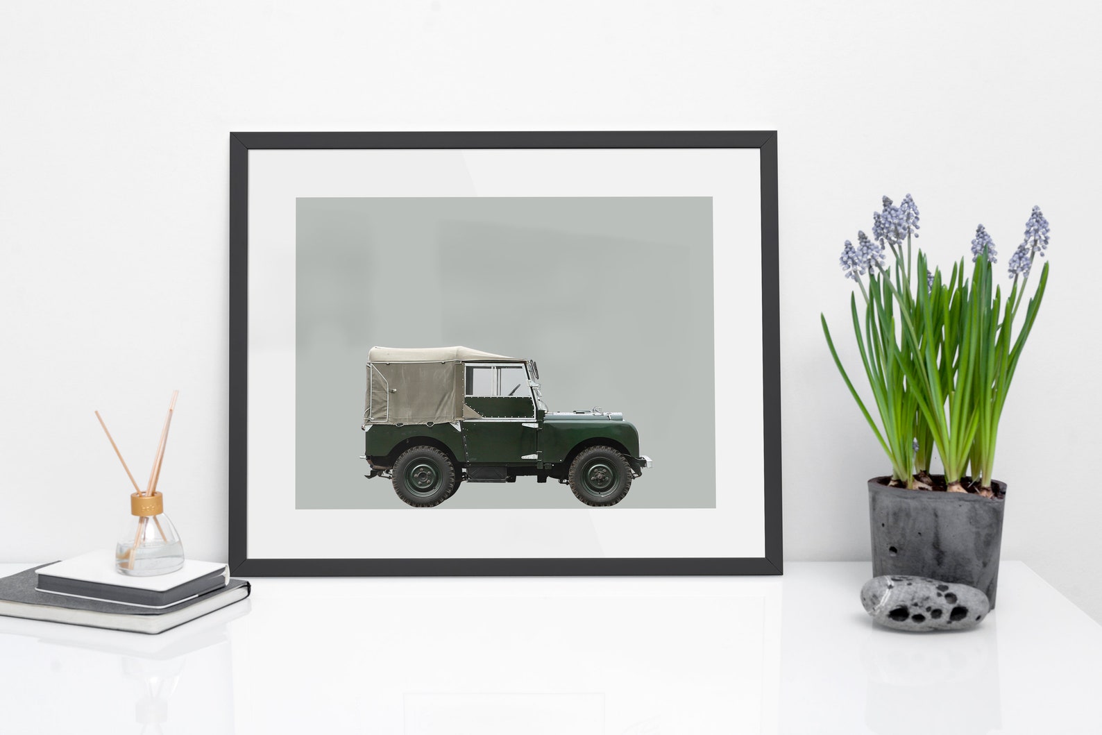 Land Rover Series I Classic Car Printable Car Art Print | Etsy