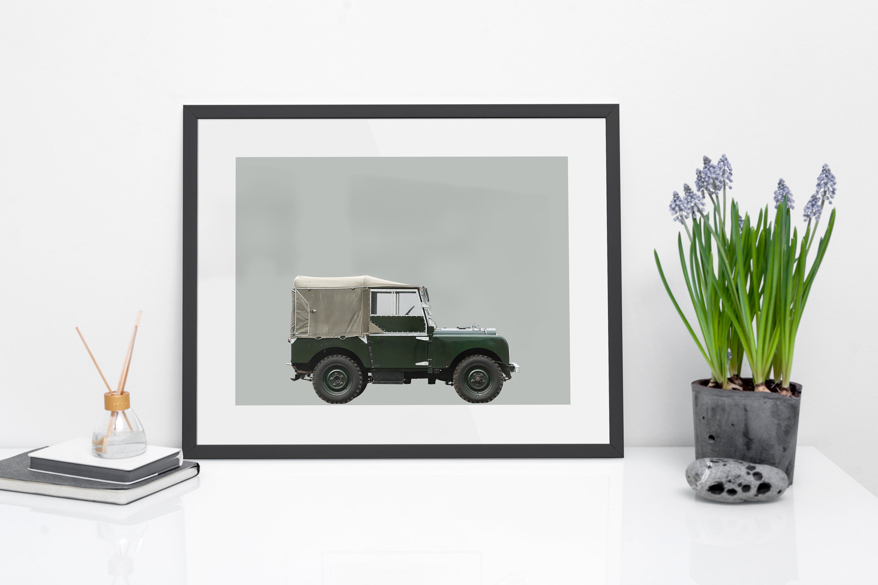 Land Rover Series I Classic Car Printable Car Art Print | Etsy
