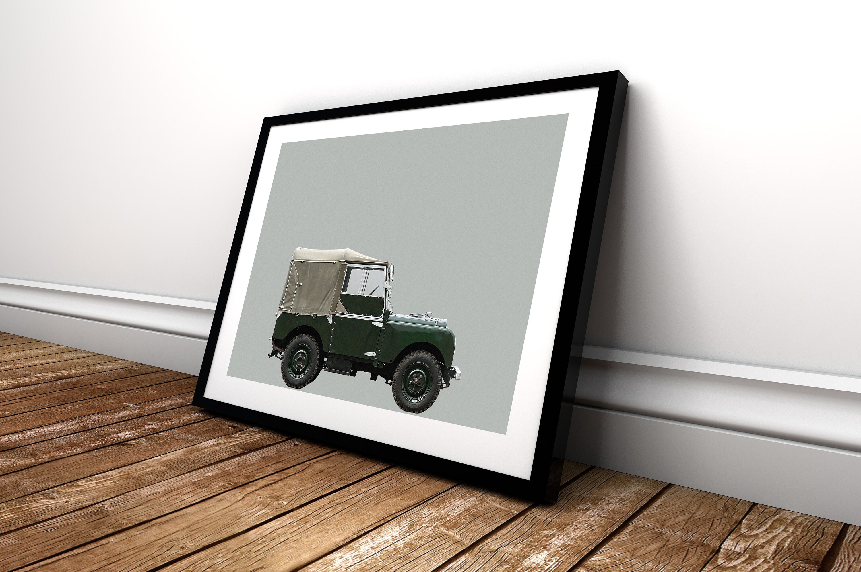 Land Rover Series I Classic Car Printable Car Art Print - Etsy
