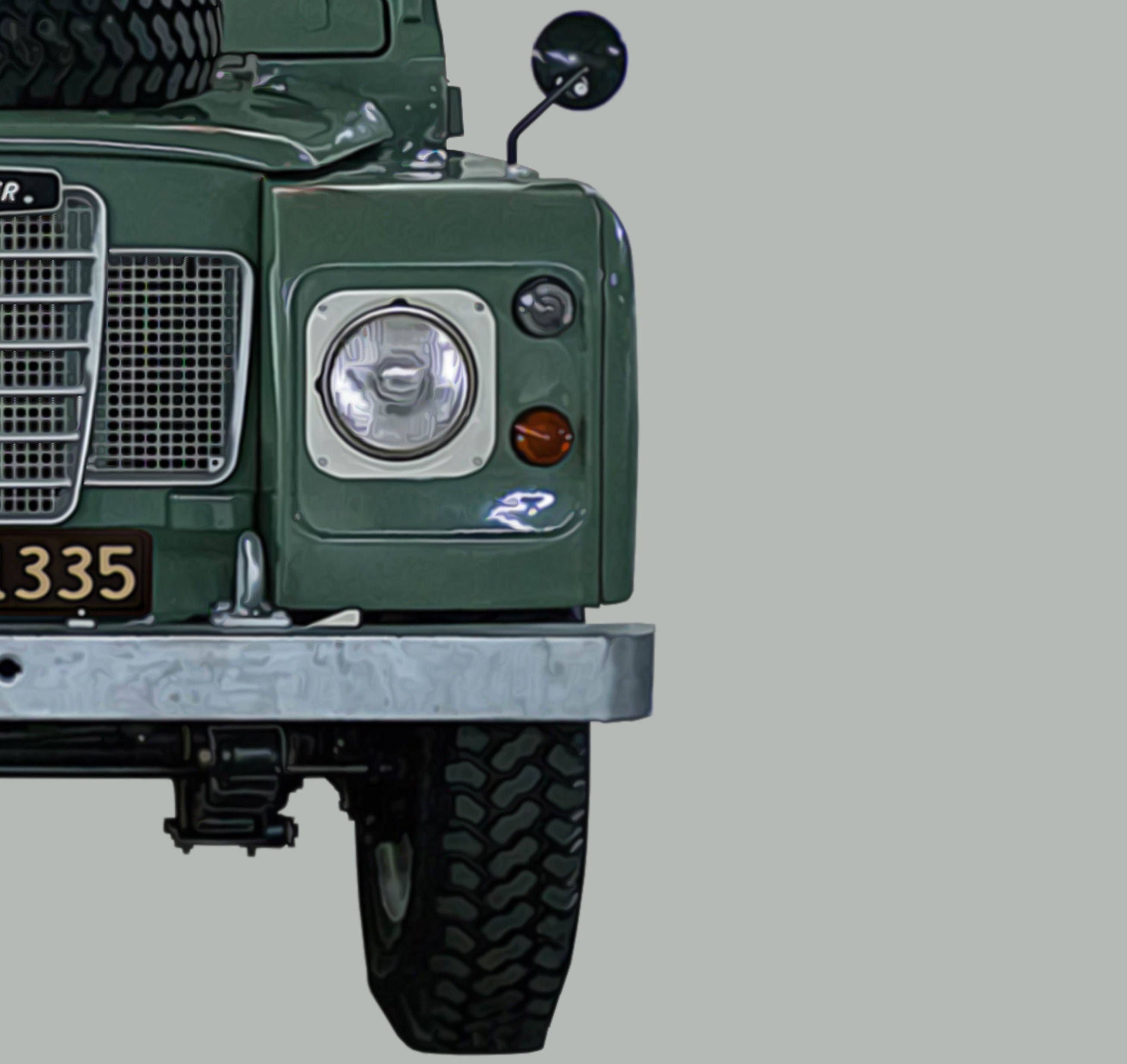 Land Rover Art Prints Classic Car Prints Poster Home | Etsy