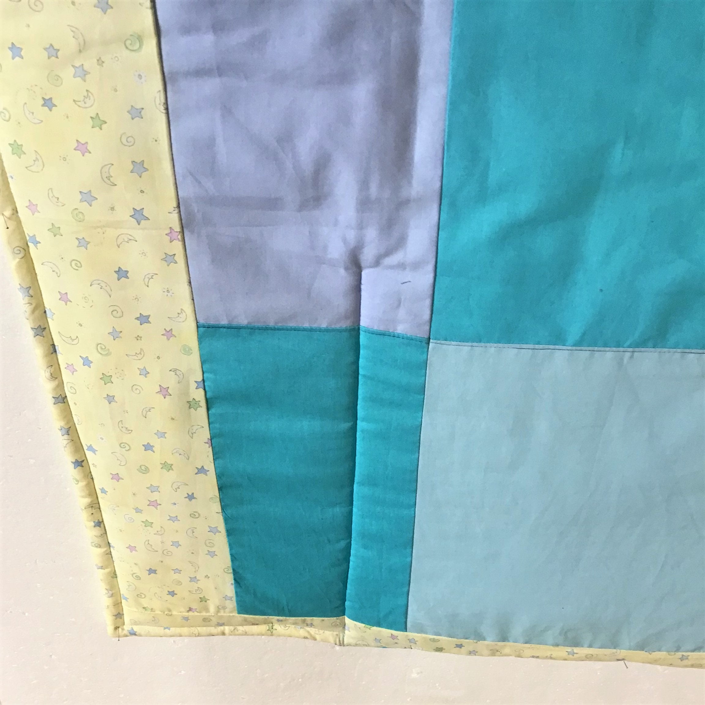 Starry Night Baby Quilt (quillow) - Etsy