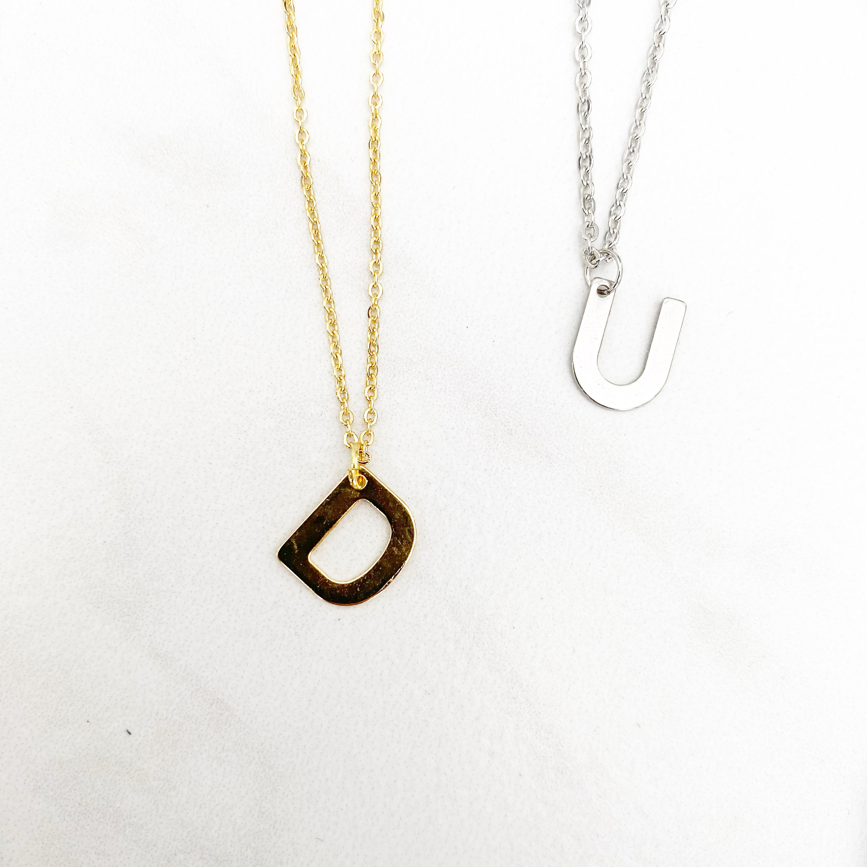 Collar de letras / Collar monograma / Encanto inicial / Collar | Etsy