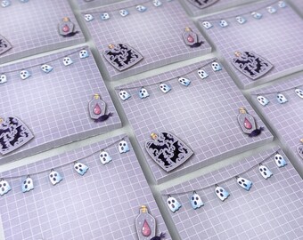 Spooky Post It Notes - Etsy