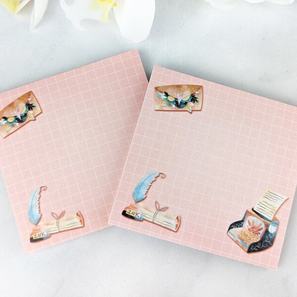 Aesthetic Sticky Notes - Etsy