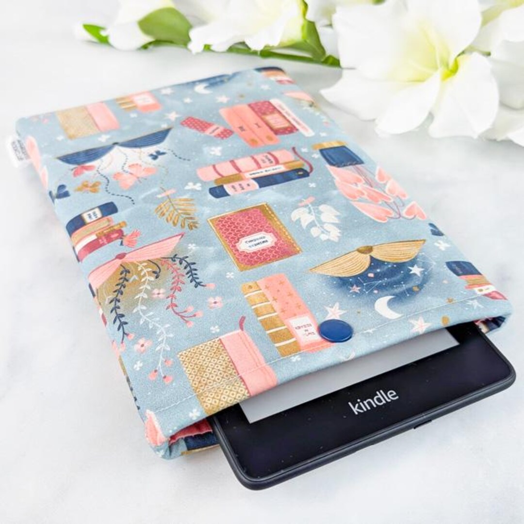 Kindle Paperwhite Sleeve With Snap - Celestial Kindle Cover - Bookish ...