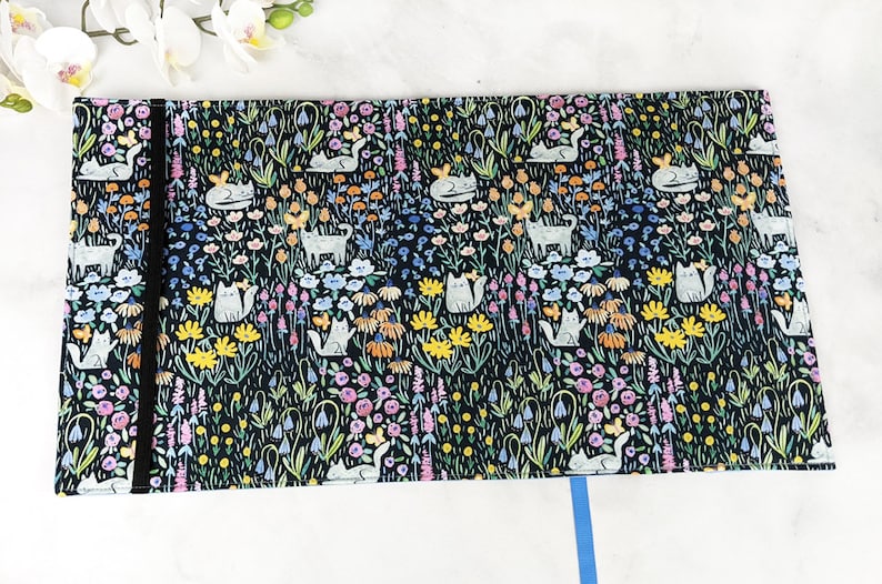 Adjustable Book Cover - Fabric Book Cover - Fabric Book Sleeve ...