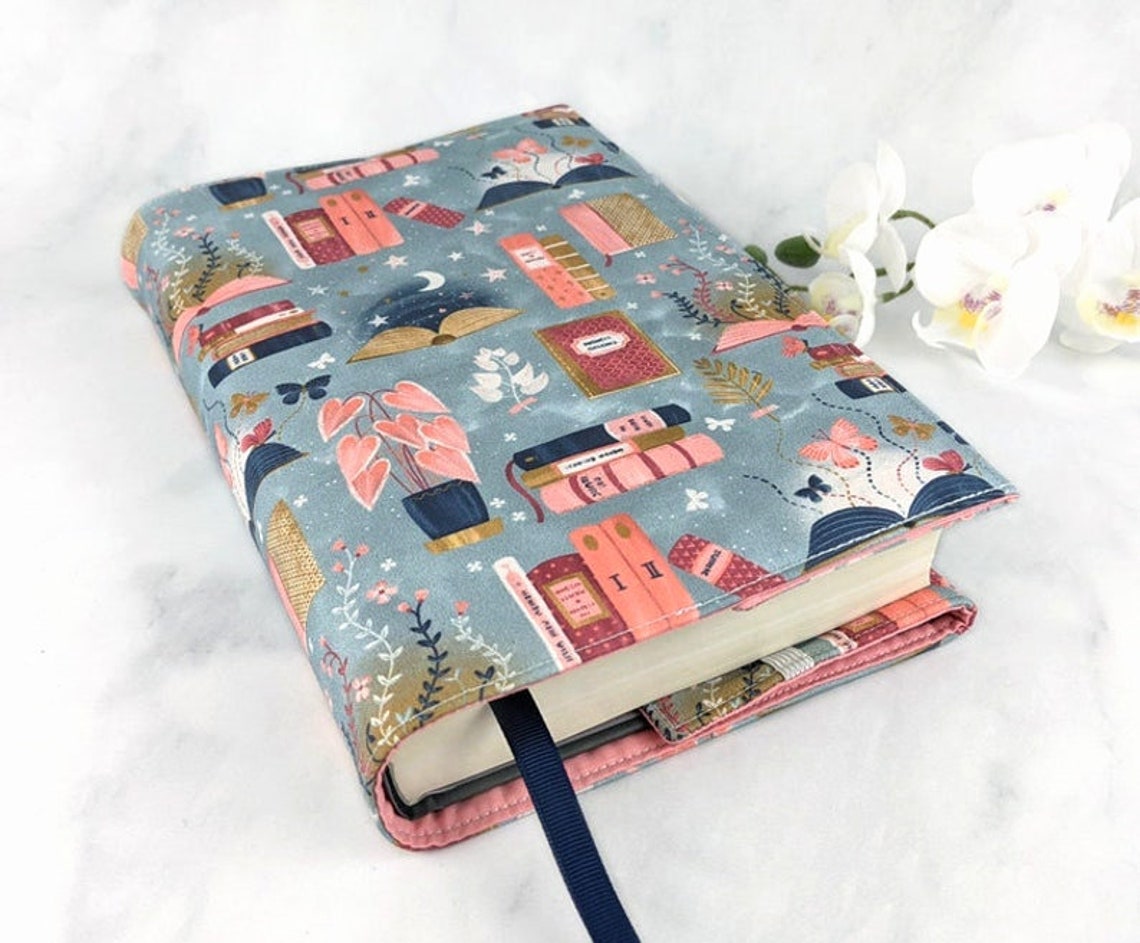 Adjustable Book Cover Fabric Book Cover Adjustable Book - Etsy