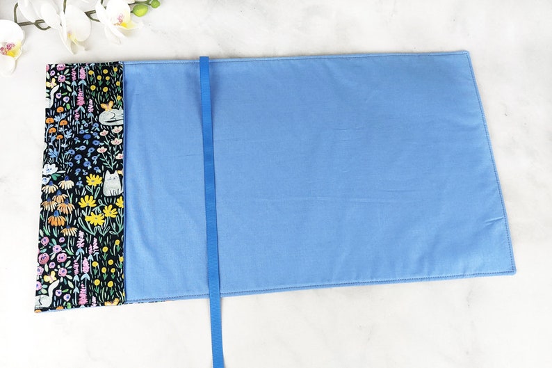 Adjustable Book Cover - Fabric Book Cover - Fabric Book Sleeve ...