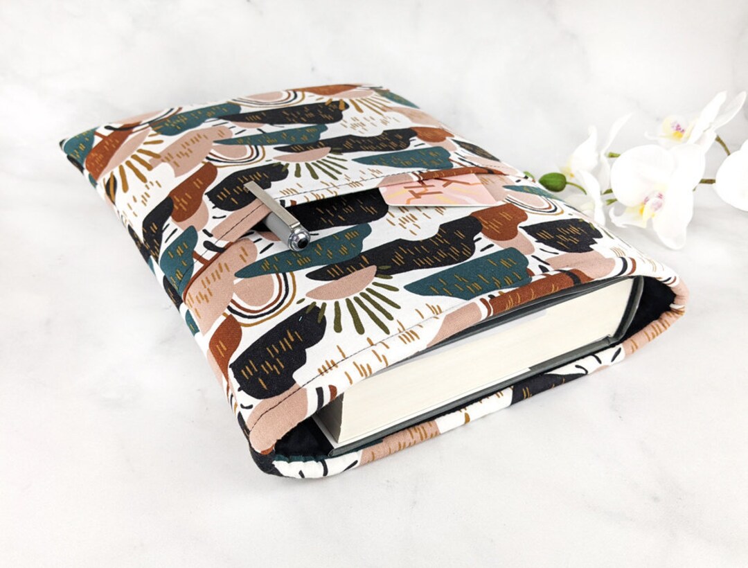 Padded Book Sleeve Maxi Book Sleeve Celestial Book Sleeve - Etsy