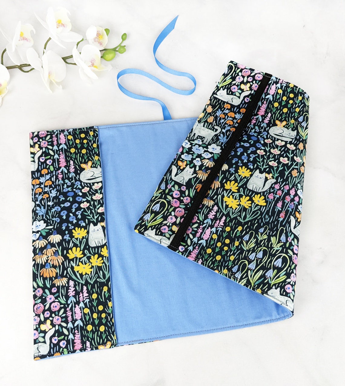 Adjustable Book Cover - Fabric Book Cover - Fabric Book Sleeve ...