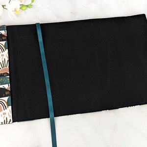 Adjustable Book Cover - Fabric Book Cover - Fabric Book Sleeve ...