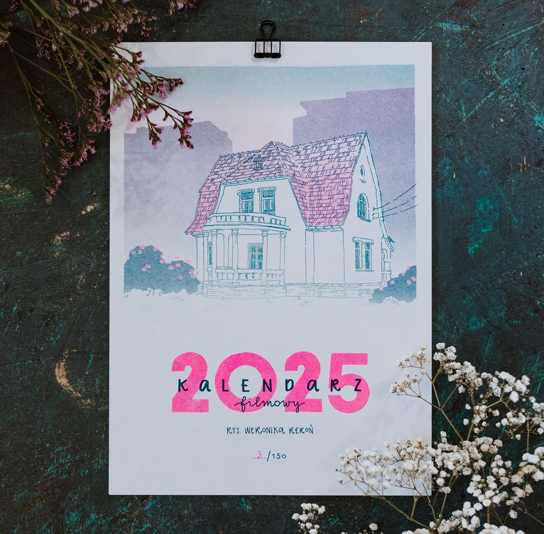 2025 Calendar Featuring Polish Architecture - Etsy