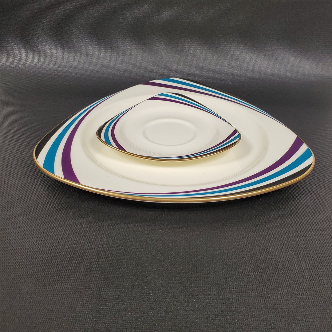 Star Trek Deep Space 9 Bajor Sector Collectible Plate & Saucer ...