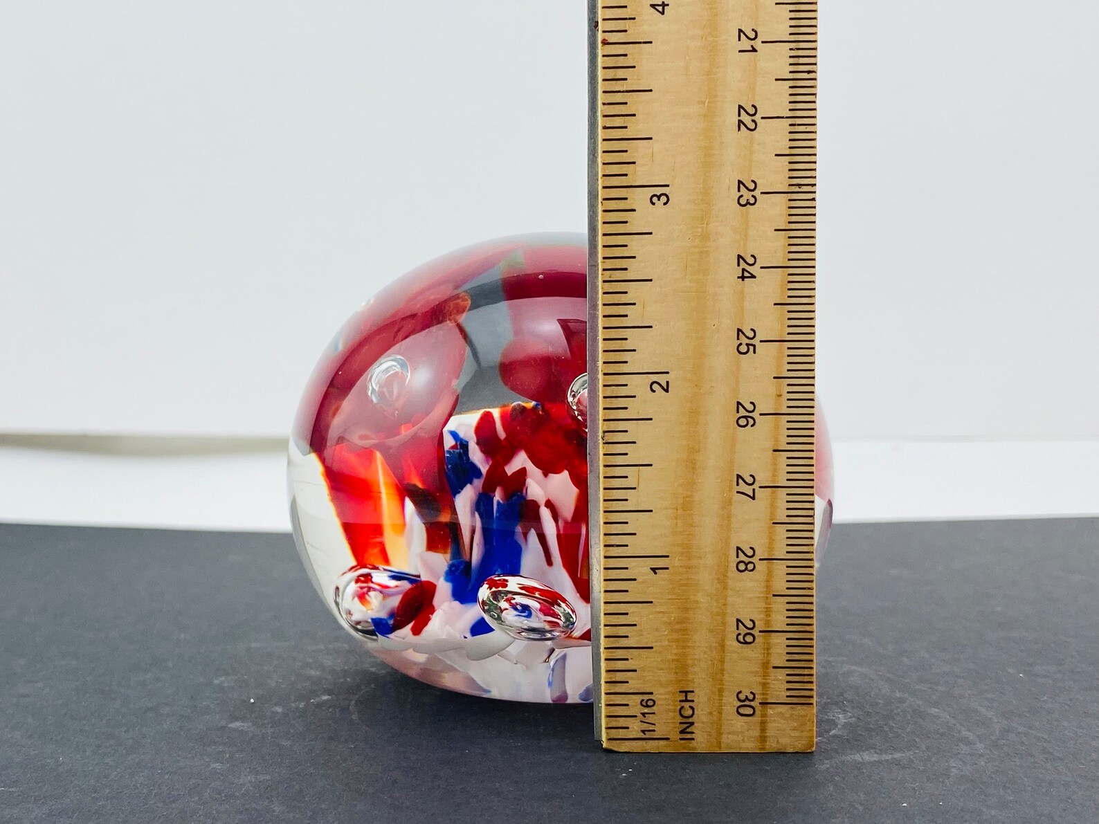 Rare Vintage Jim Crane Studios, Red Tulips With Red White & Blue ...