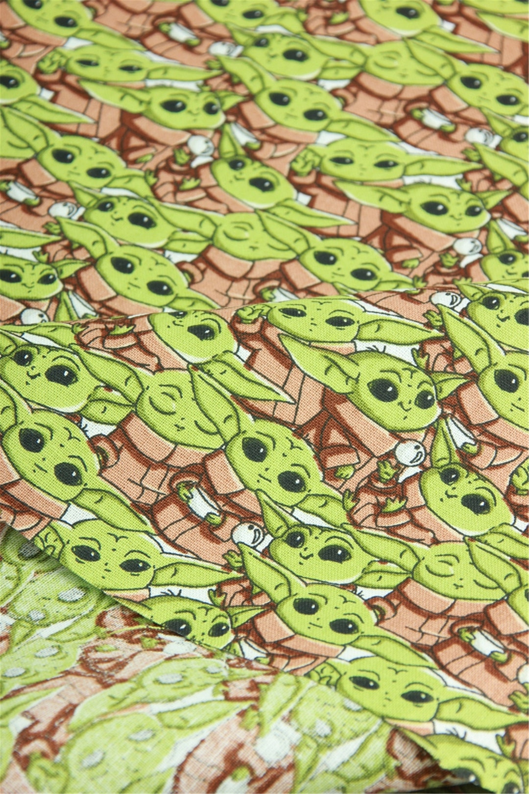 Baby Yoda Fabric,yoda Fabric,star Wars Fabric by Half Yard - Etsy