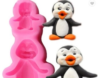 3d Penguin Mold - Etsy