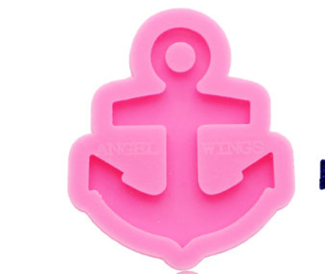 Anchor Silicone Shiny Mold Key Chain Mold Epoxy Resin Polymer - Etsy