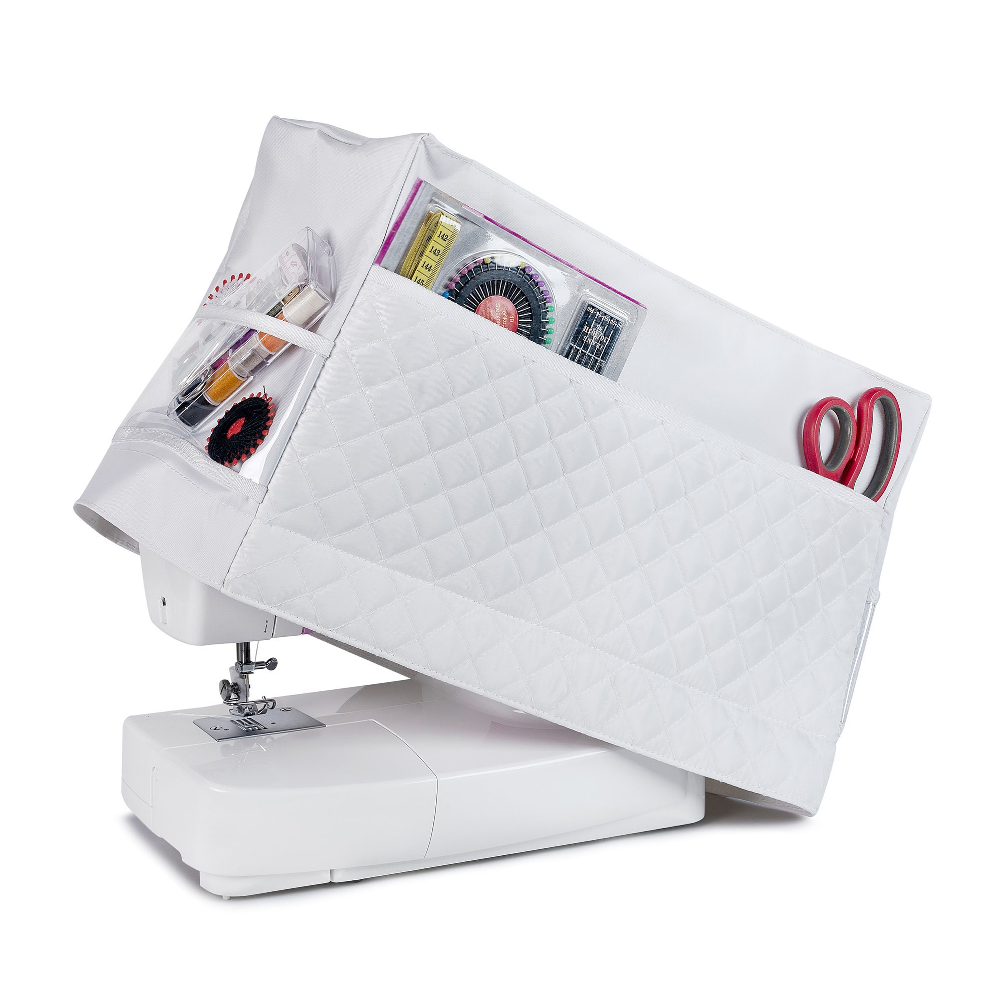 Sewing Machine Cover With 3 Convenient Pockets - Universal for Most ...