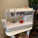 Dust Cover for Sewing Machine 17.5'' X 8'' X 12''- Clear Vinyl Cover ...