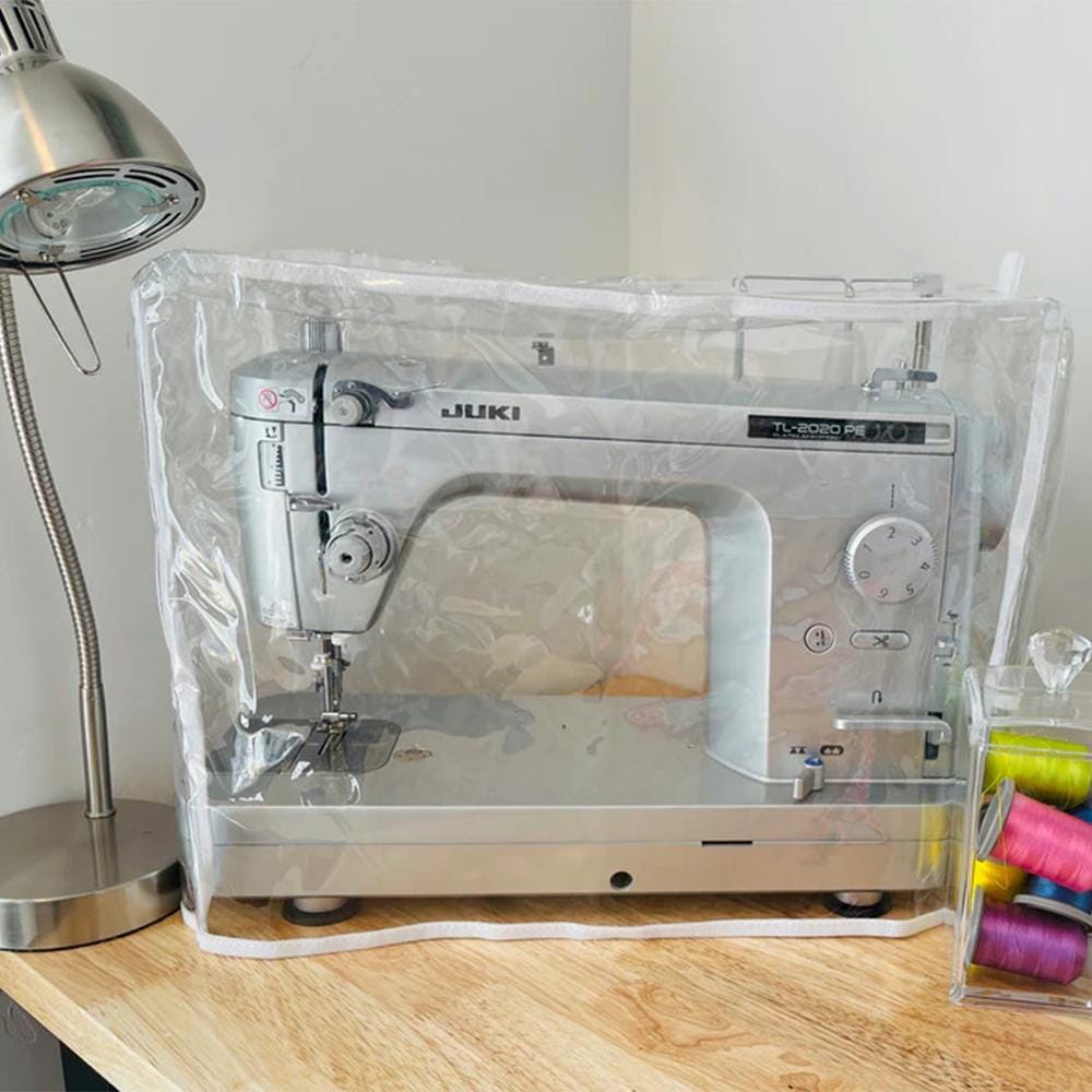 Dust Cover for Sewing Machine 17.5'' X 8'' X 12''- Clear Vinyl Cover ...