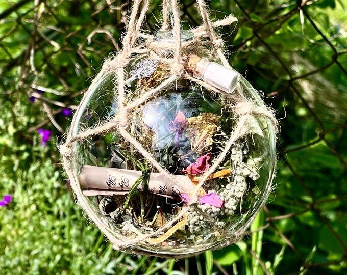 Glass Witch Ball for Home Protection - Etsy