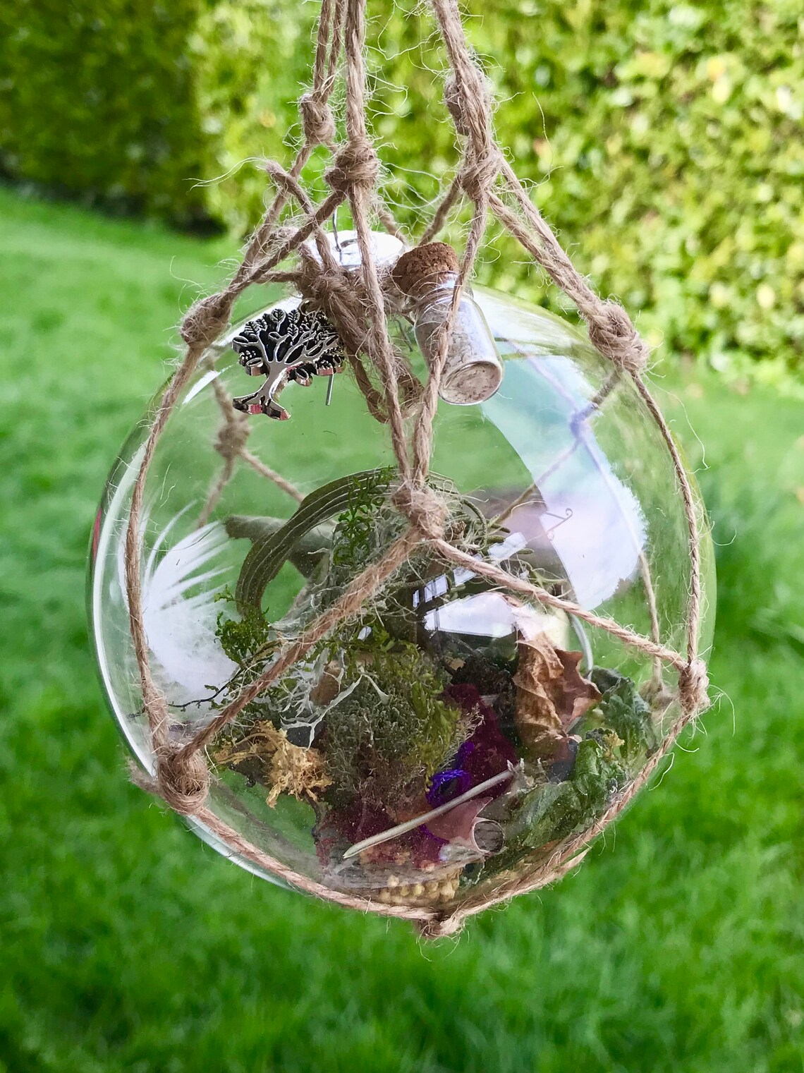 Glass Witch Ball for Home Protection | Etsy