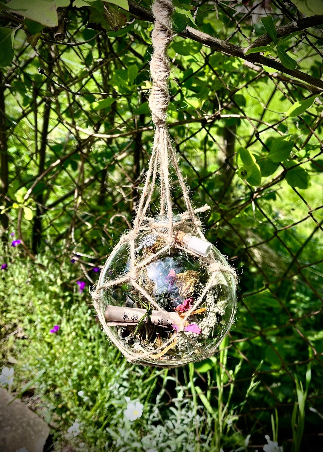 Glass Witch Ball for Home Protection - Etsy