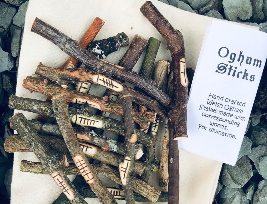 Celtic Made Ogham Staves. - Etsy