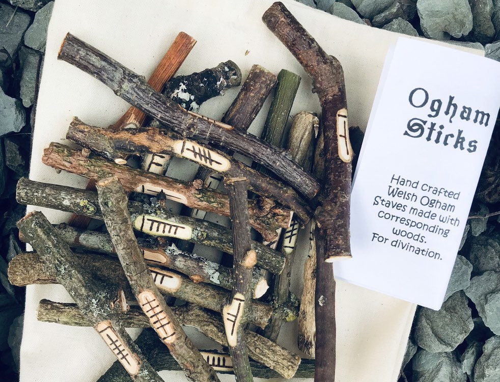 Celtic Tree Ogham Sticks - centrosocialdereal.pt