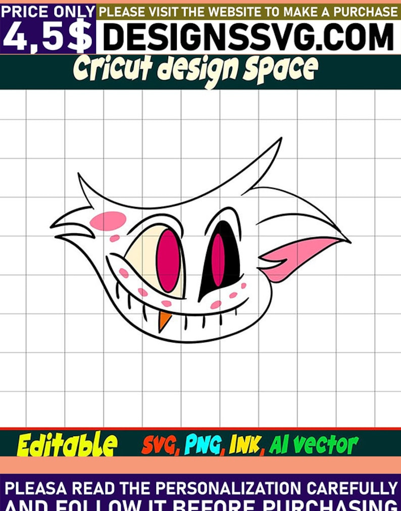Editable Angel Dust Hazbin Hotel Head,alastor Sticker,loona ,lucifer ...