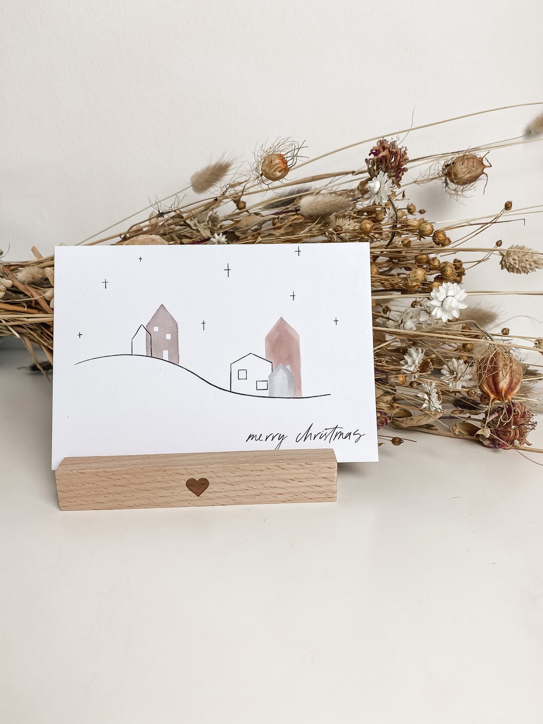 Christmas Card Houses, Card Christmas, Christmas Cards, Postcard ...