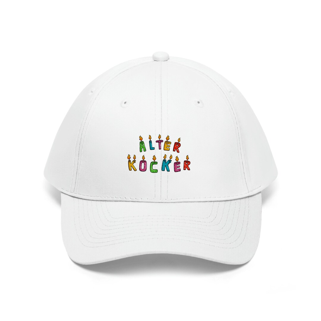 Jewish Birthday Hat, Jewish Gift, Jewish Hat, Alter Kocker Hat, Happy ...