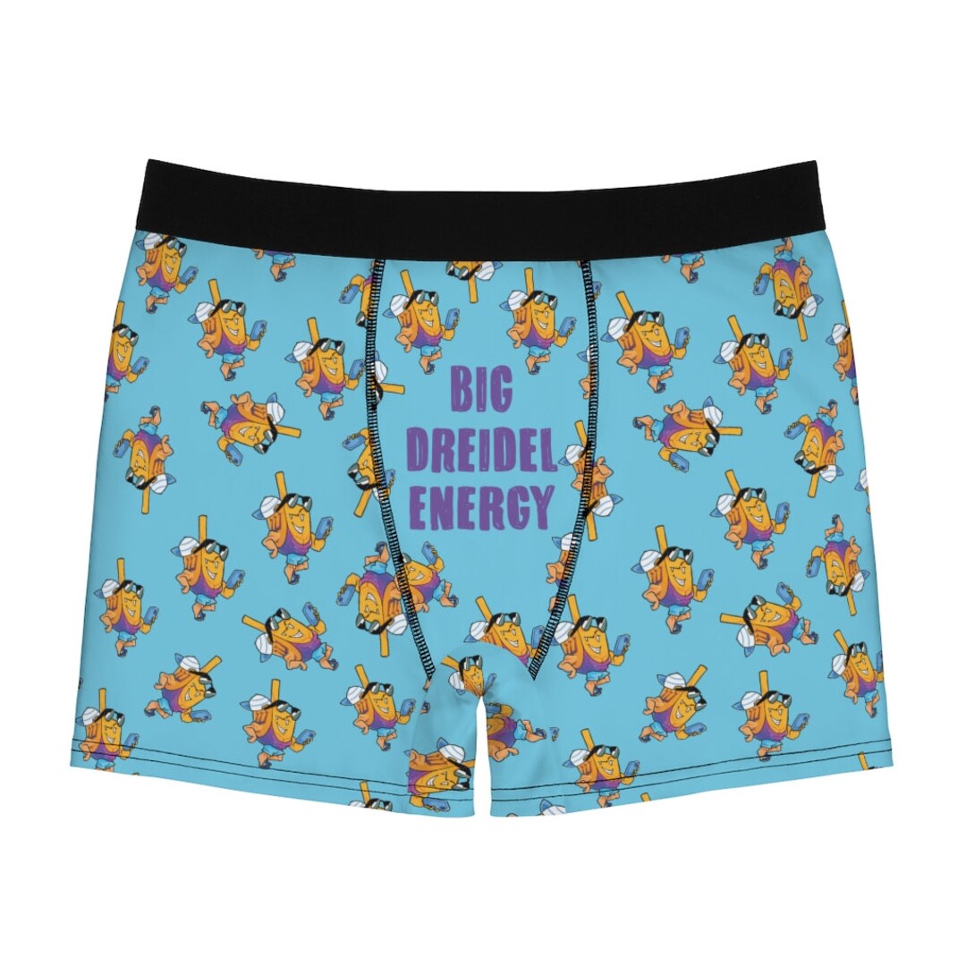 Big Dreidel Energy Boxers 2 Weeks Delivery, Hilarious Hanukkah Gift ...